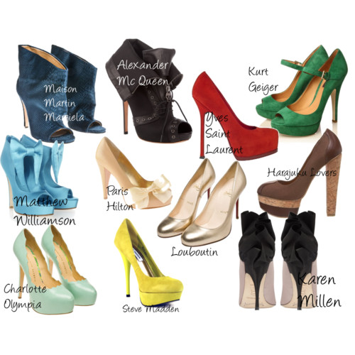 Frenesie Fashionesque: Mood Board # 1 - HEELS
