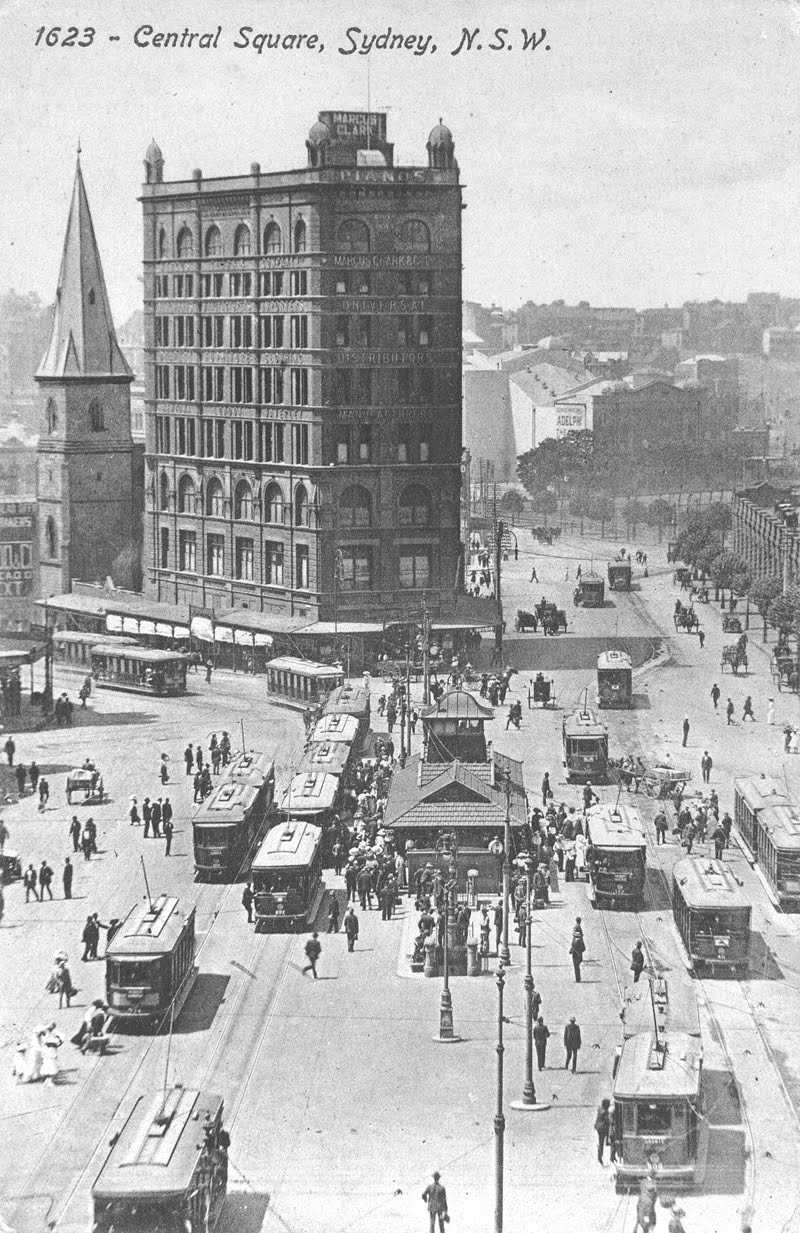 Bytes: As It Was: Railway Square 1913