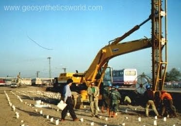 GEOSYNTHETICS WORLD: Principle installation of PVD