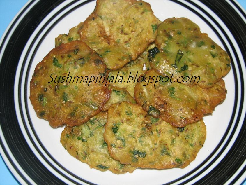 Sorakaya appalu/ bottle gourd patties - From Sushma's Kitchen