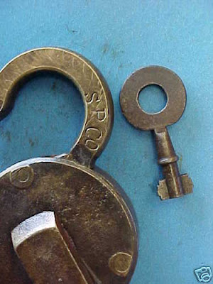 RestraintsBlog: 1882 "AMES SWORD" PADLOCK