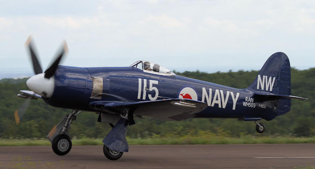 Indy Transponder: Sea Fury in & Fw 190 out!