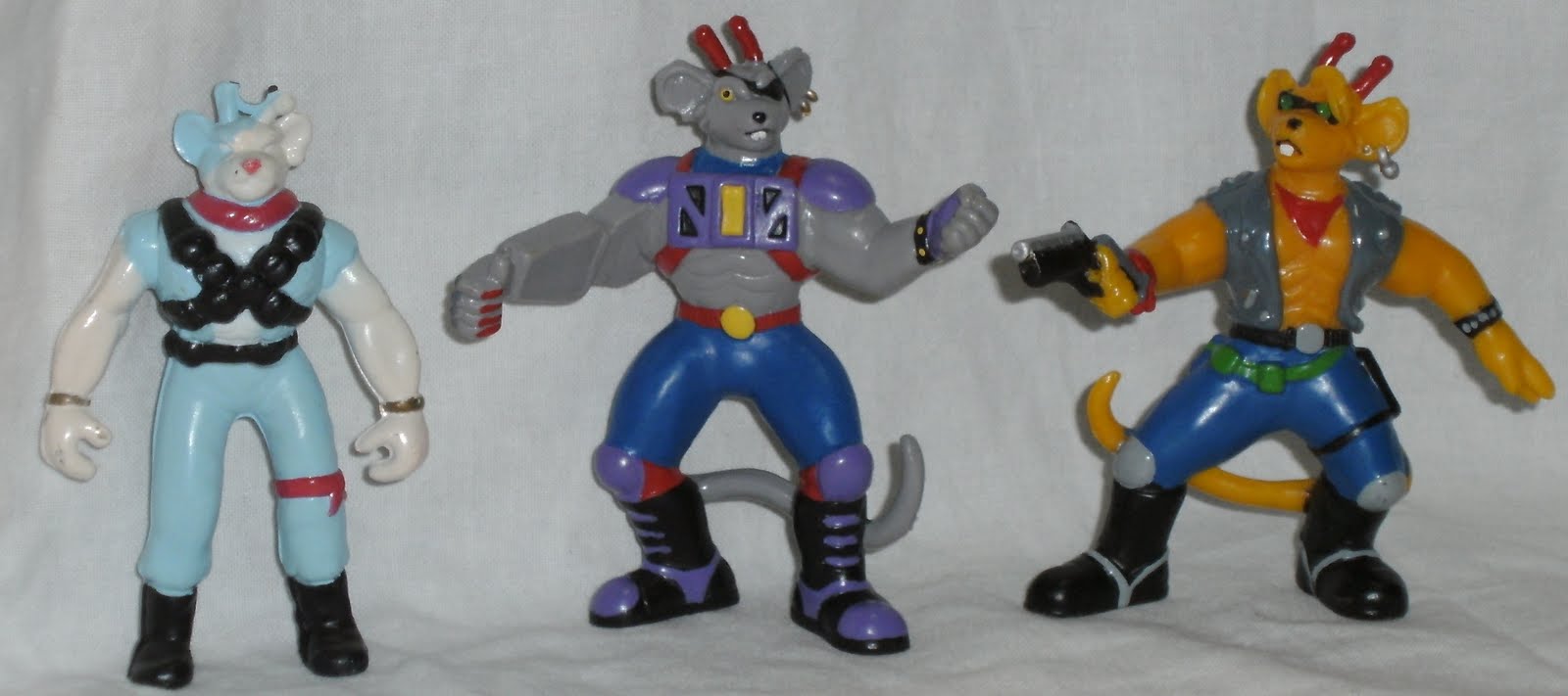 PERSONAJES DE CINE, TBO Y TV: RATAS EN MOTO (BIKER MICE)