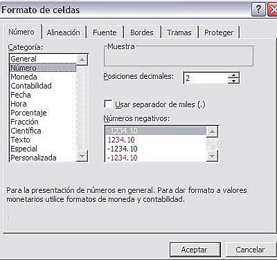 Apuntes de Excel: Excel 7 (Aplicando formato a celdas 2)