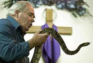 Religion Roundtable: Snake handling on the rise in Baptist churches