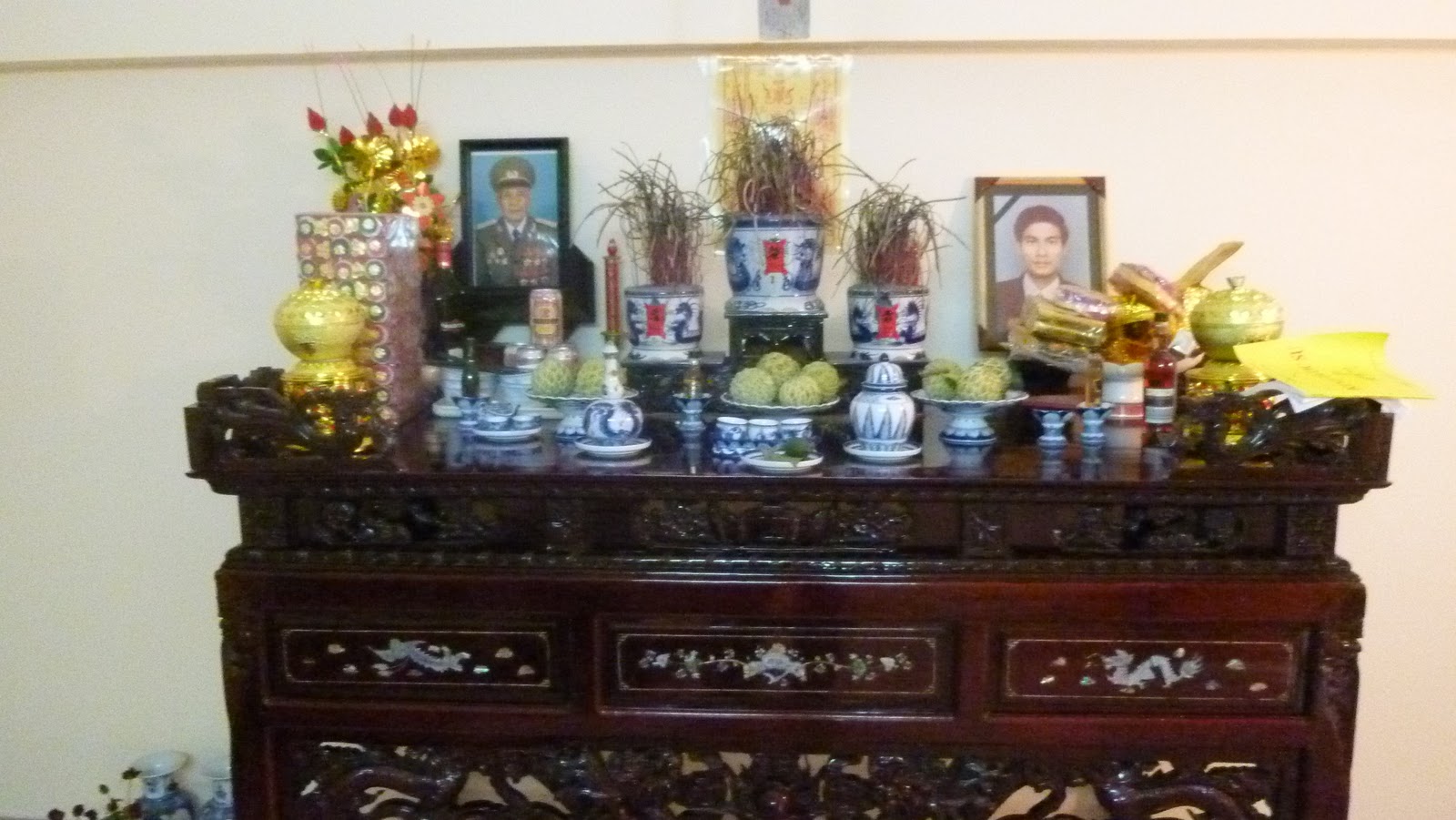 the bảohouse - The Telephone Answering Machine as a Family Altar