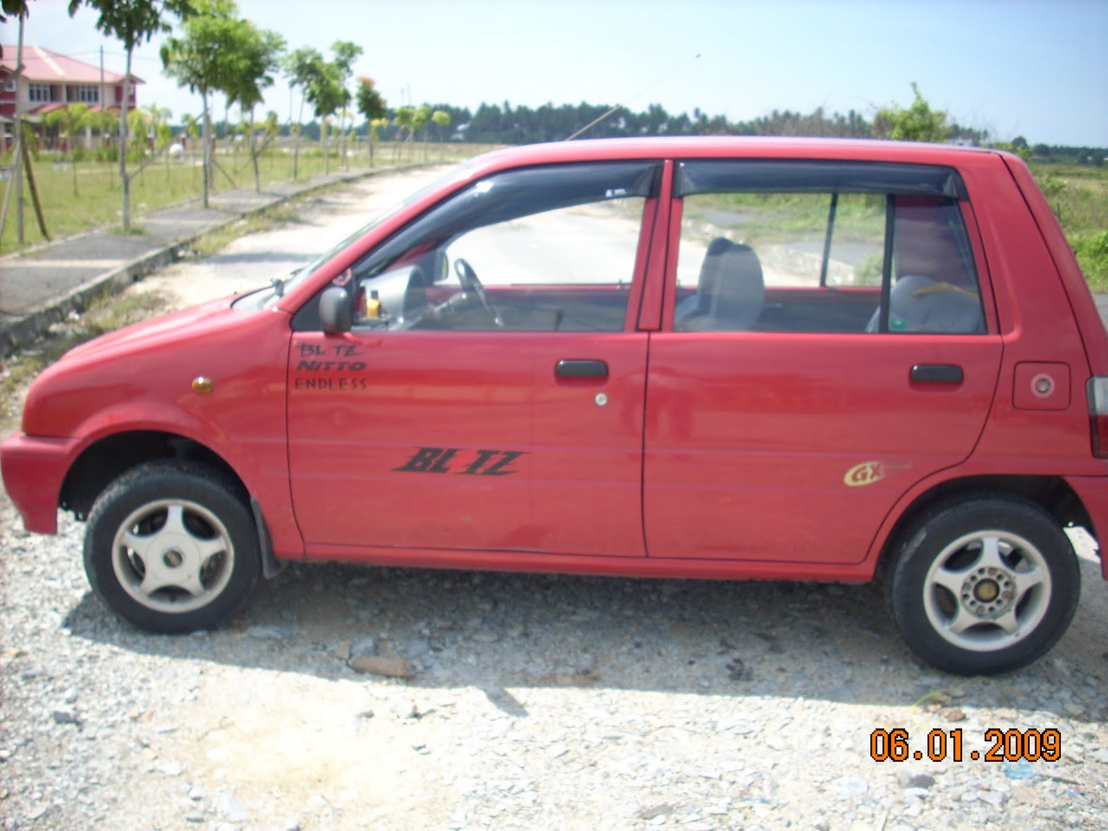 Kancil Mosha: Kancil 1995 Red 660M