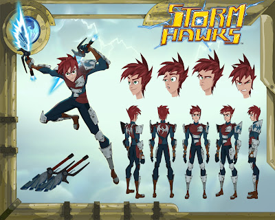 storm hawks: characters