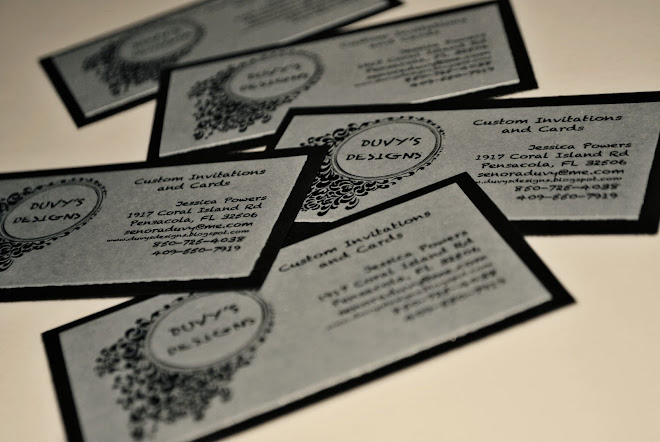 Duvy's Designs: Movie Ticket Stub Invitations