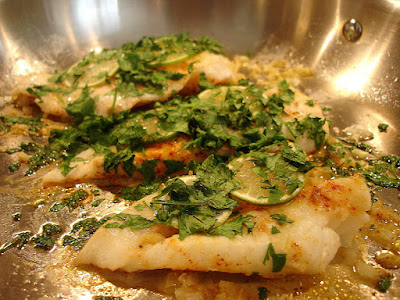 Mary Ellen's Cooking Creations: Cilantro-Lime Fish