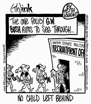 Nancy's News And Views: "No Child Left Behind" Cartoons.....But Nothing ...