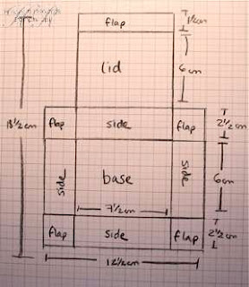 All Things Stampy: Tutorial: Using grid paper to make box templates