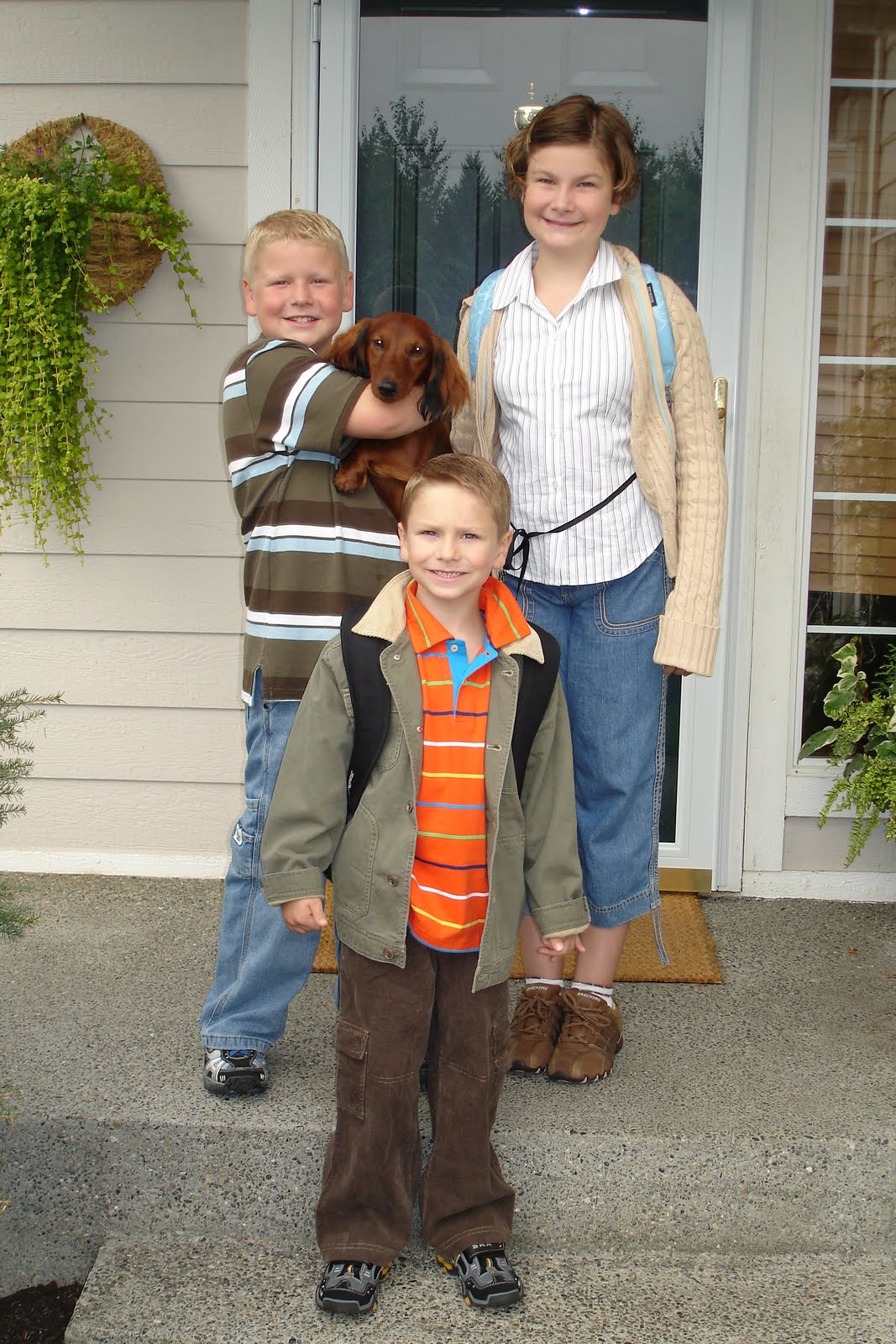 Lane Family Blog: First Day of School 2010