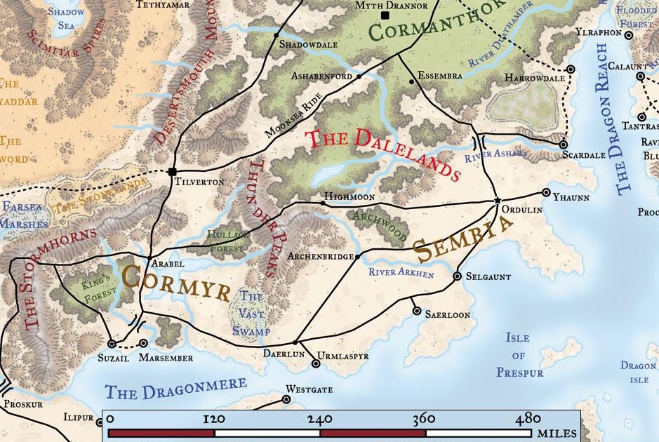 Nephilim: Map of Cormyr