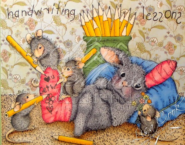 from crayons to Copics: card making ideas, free designs: House Mouse ...