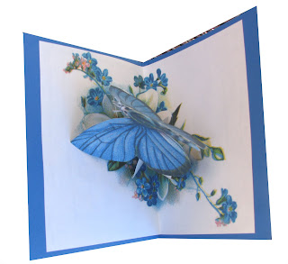 Rotating Butterfly Pop Up Card Tutorial