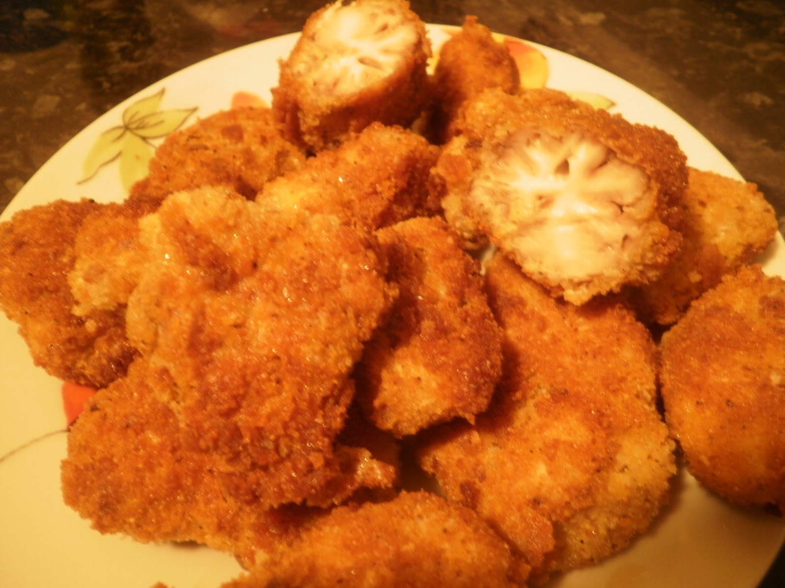 Myra's kitchen: Creier de porc pane