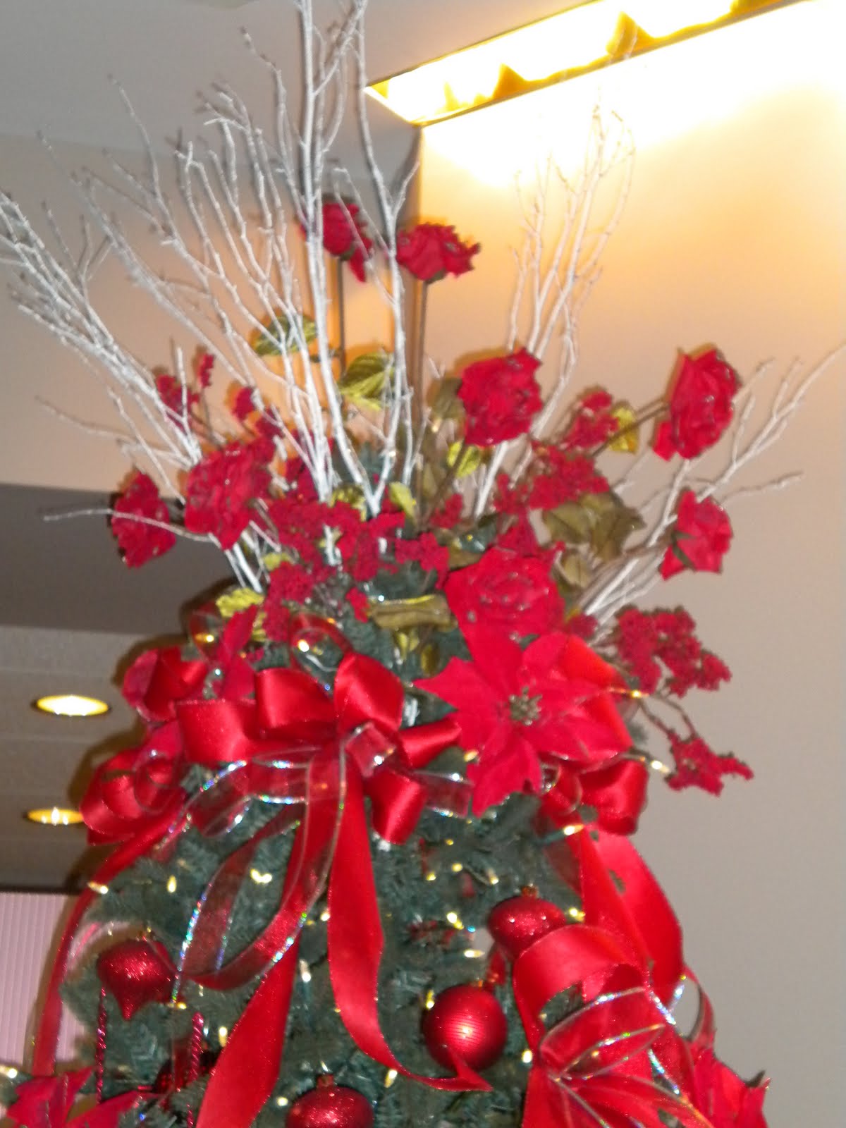 a. party style: xmas in july :: display of trees