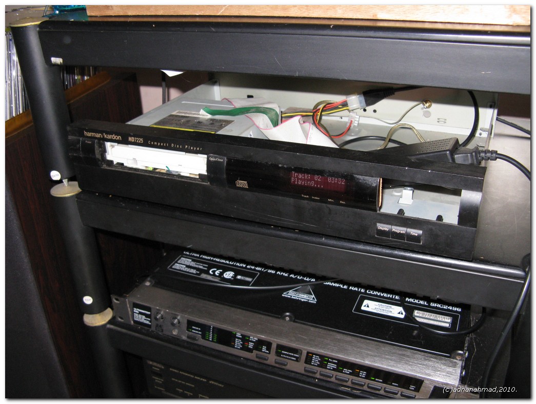 JazTech Audio: DIY CD Transport in a new casing..