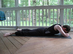 Makarasana - Crocodile Yoga Pose | Yoga Positions and Techniques