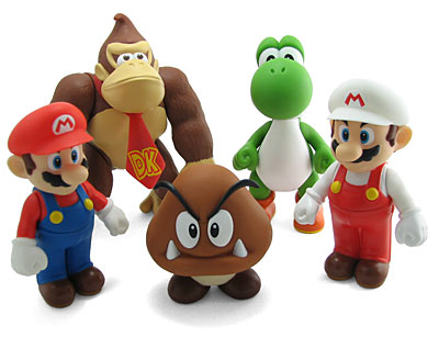 OverWorld: Deluxe Super Mario Bros. Figures