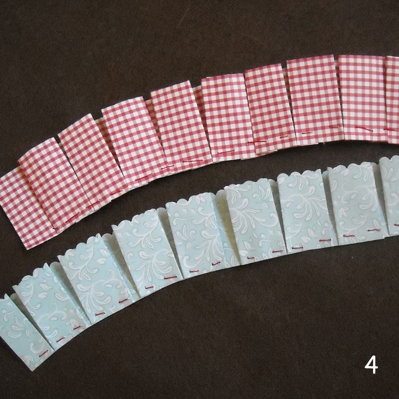 all things HOMEY: Paper Ruffle Directions