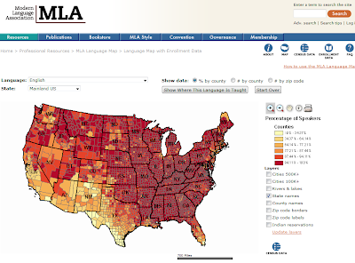 Infographics, Maps, Music and More: Languages in the United States (Map)