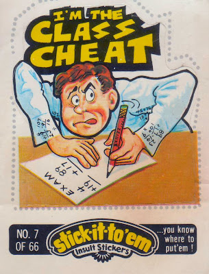 Plastic Pumpkins: Cheater, Cheater Sticker Eater