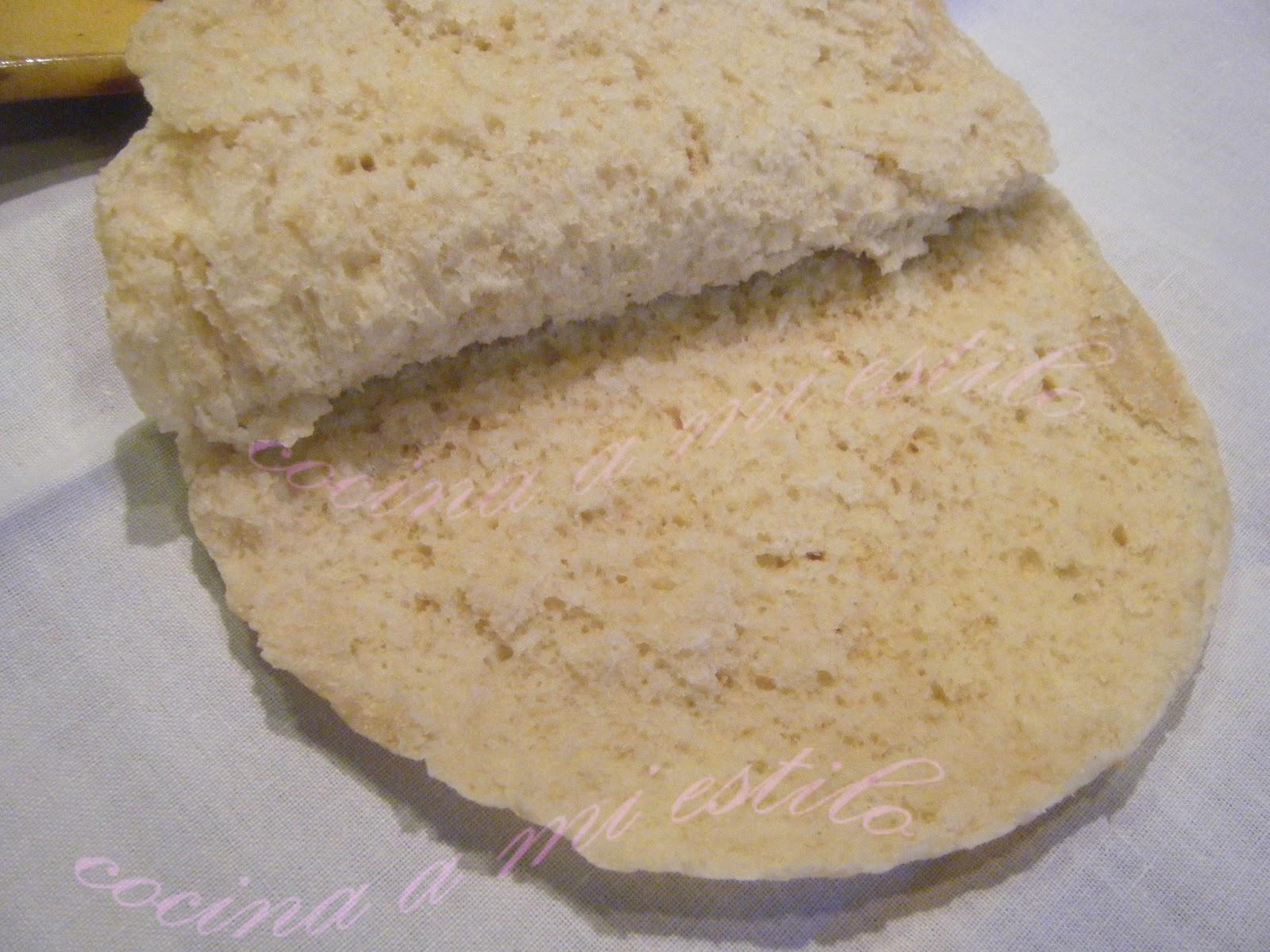 cocina a mi estilo: Pan Arabe(otra version del pan pita) paso a paso