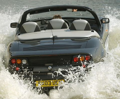 Beyond The Invisible: Gibbs Aquada :High Speed Amphibian Car