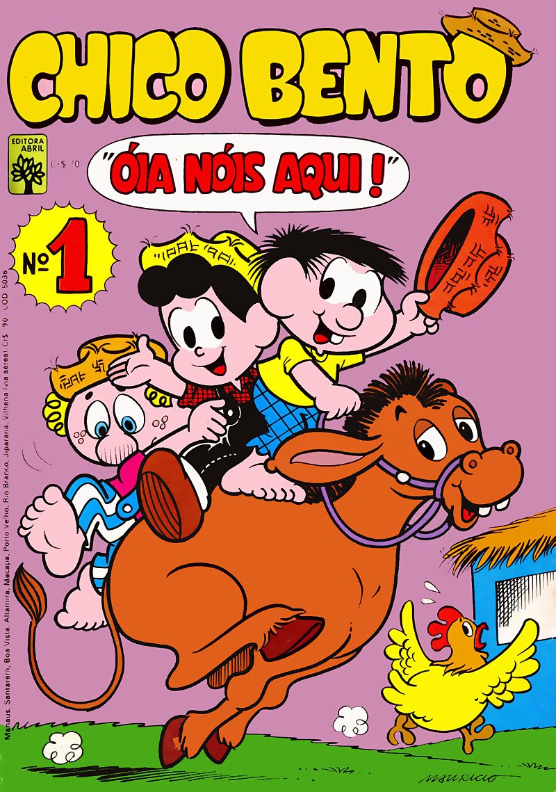 ARQUIVOS DO CHICO BENTO: A PRIMEIRA REVISTA REGULAR DO CHICO BENTO