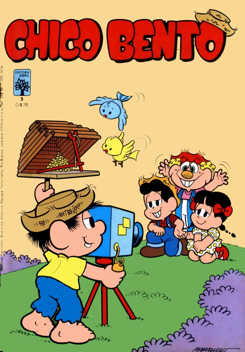 ARQUIVOS DO CHICO BENTO: Chico Bento no. 3 da Editora Abril