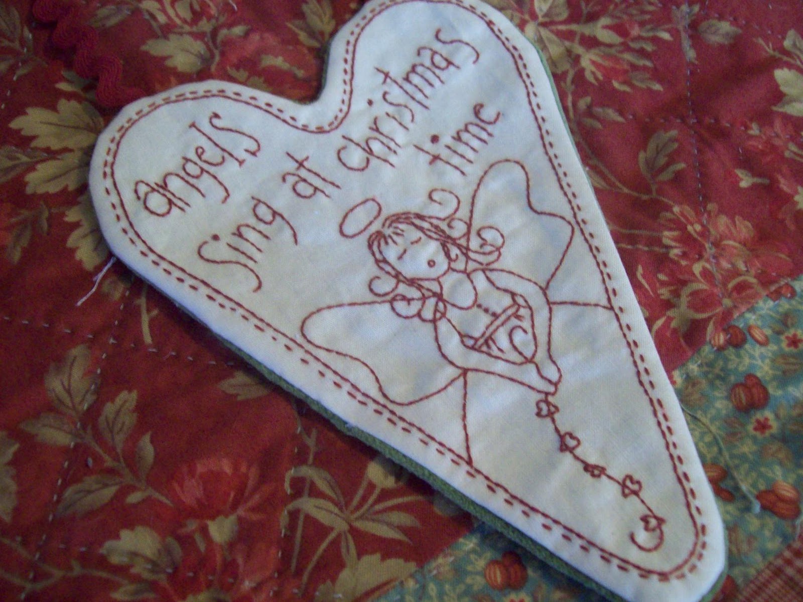 Piecing, Patching: Santa's been again