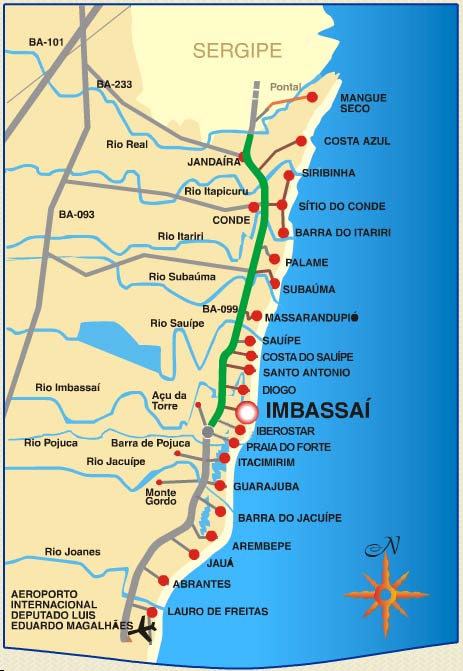 ACAMPA BRASIL: Reveillon 2009 Imbassaí-BA