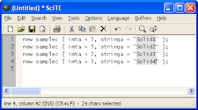 Solution: Vertical Text Selection