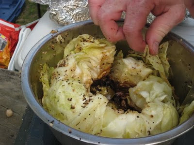 The Greasy Skillet: Cabbage Bombs