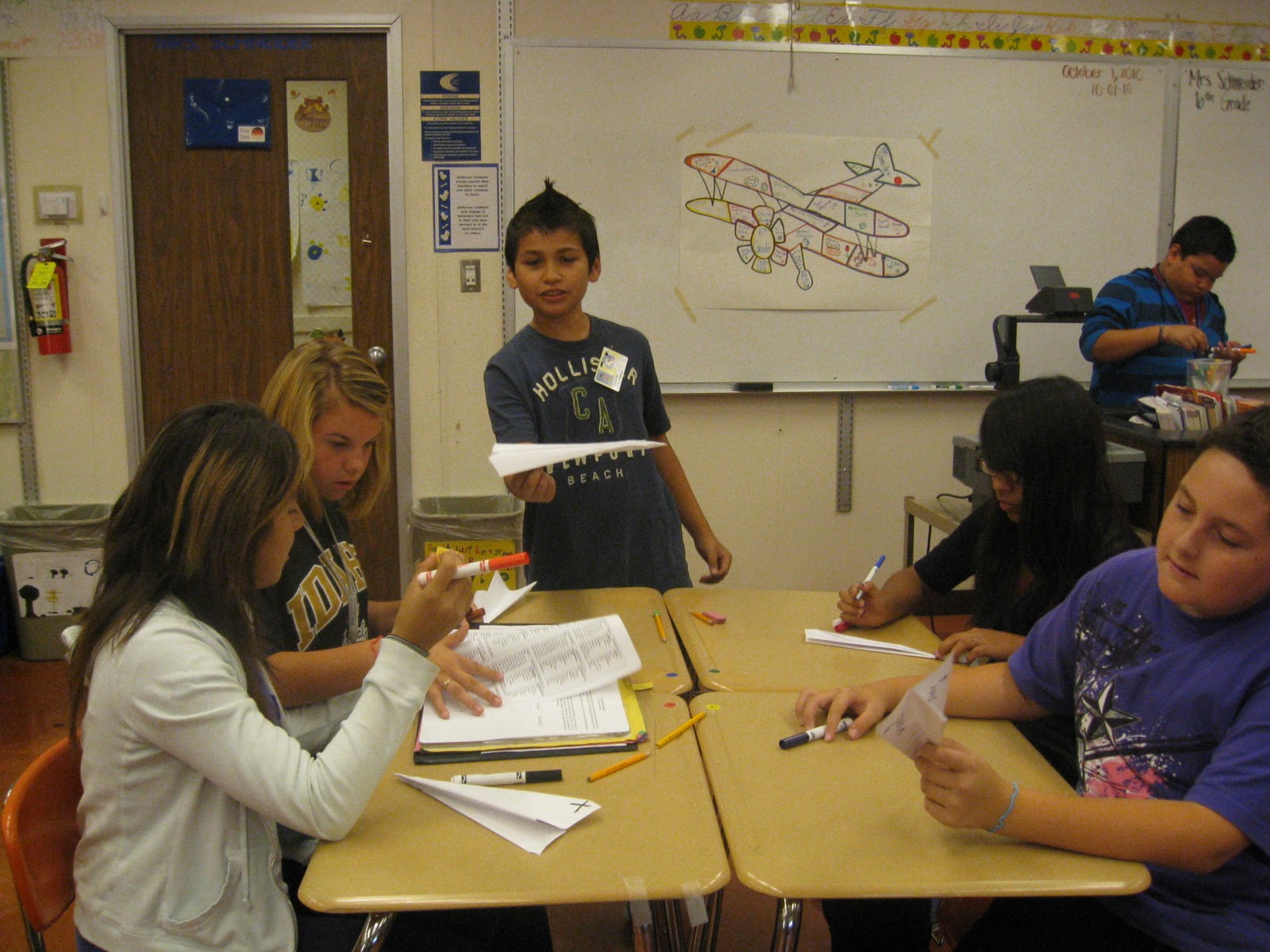 Mrs. Schneider's 6th Grade Class