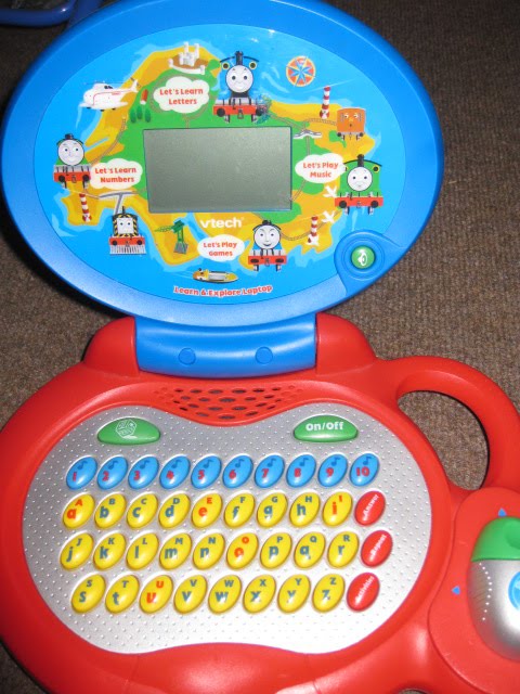 Mesya & Baby Wardrobe: Vtech Thomas laptop