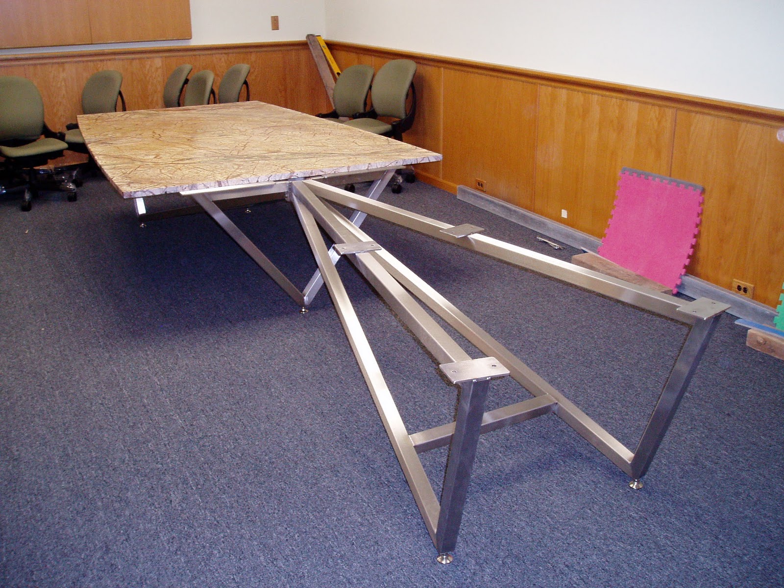 Metal Werks Projects: Conference Table Base