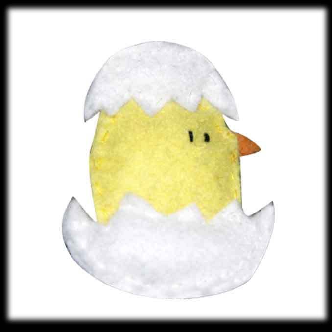 las manualidades del letysia: Pollito en cascarón