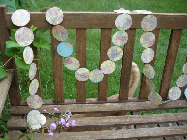 Creative Passage: United States Map Circle Garland