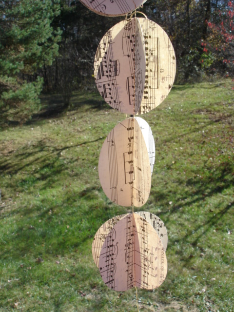 Creative Passage: Sheet Music Garland