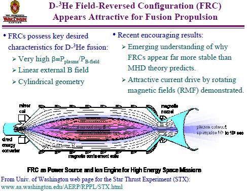 Nuclear Fusion Space Propulsion | NextBigFuture.com