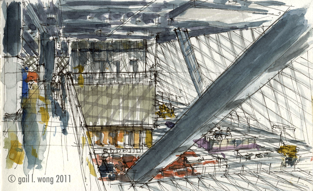 Urban Sketchers Seattle: Seattle Library