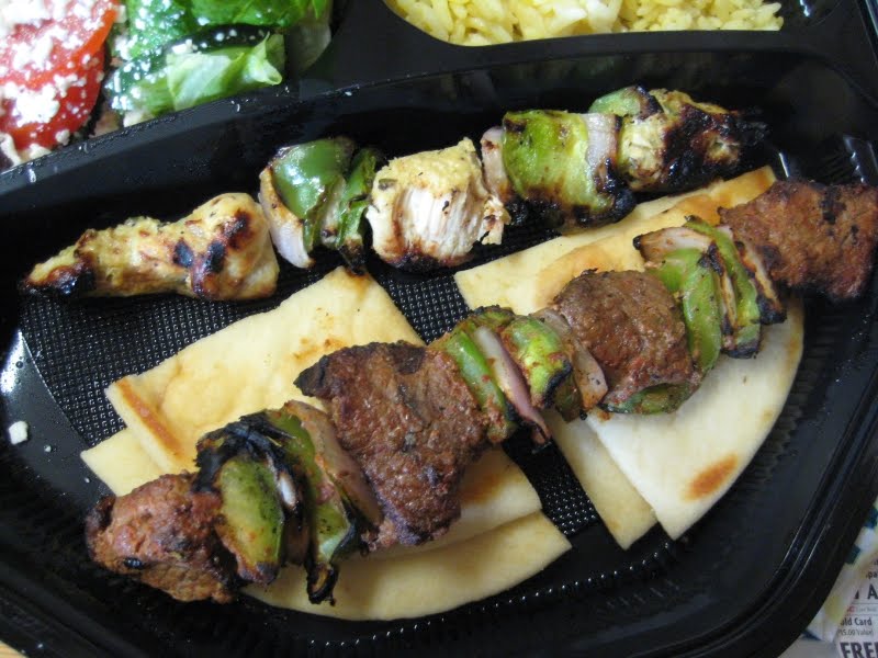 Review: Daphne's Greek Cafe - Kabob Plate