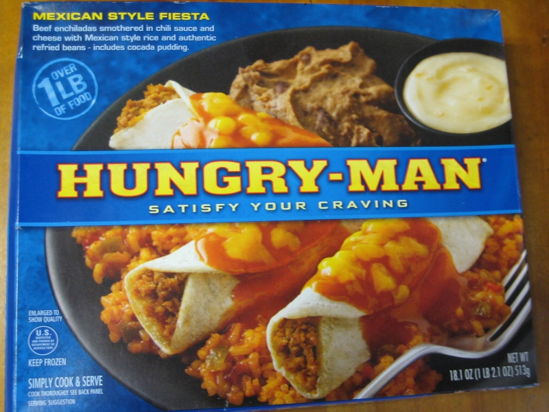 Frozen Friday: Hungry-Man - Mexican Style Fiesta