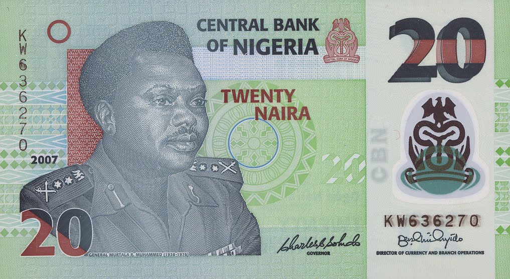world polymer: Nigeria - 20 Naira