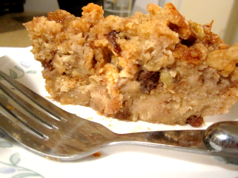 VEGAN COHABITAT: Bread Pudding made with Scones