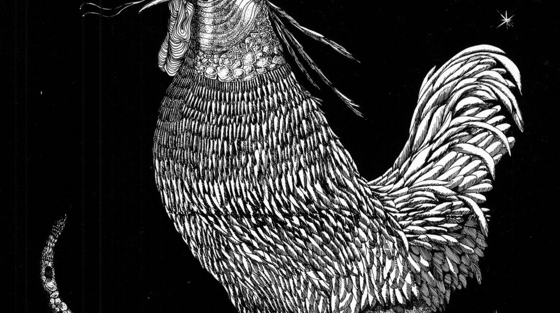 EL BASILISCO, mitología de Chiloé (pluma, 0,55 x 0,75 ctms.) ~ Seres ...