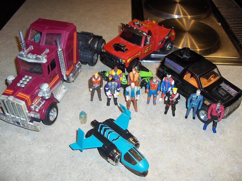 Fully Jointed Play Figures: M.A.S.K.